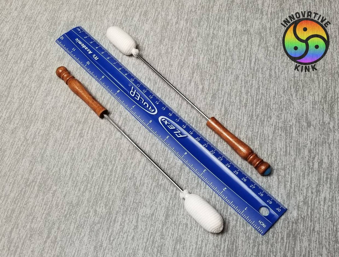 Set of 2 Wood Handle Fire Wands for Cupping, Light Percussion, and ...