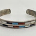 Vintage Cuff Bracelet by Zuni Designer Angela Cellicion in 925 Sterling ...