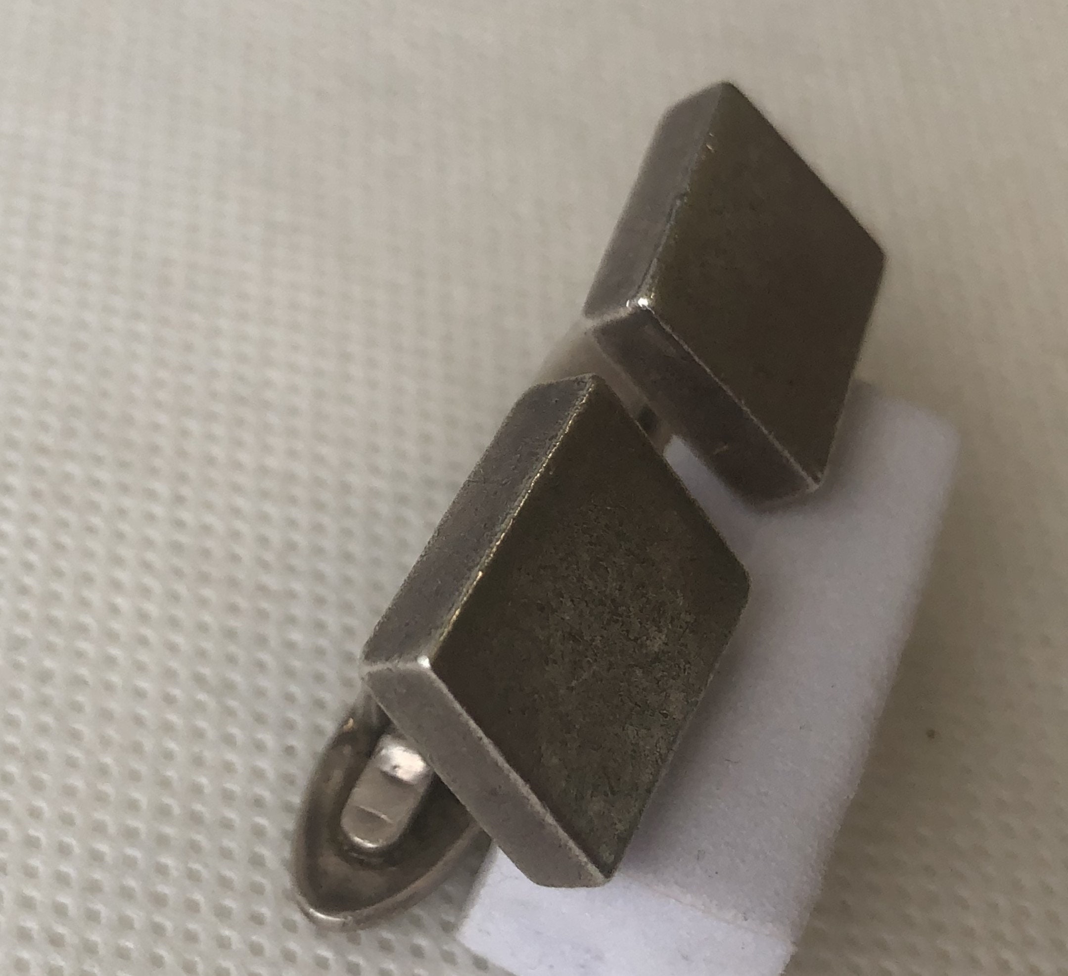 Rare Vintage Peter Brams Designs PBD Tuxedo 925 Sterling Silver ...