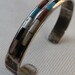 Vintage Cuff Bracelet by Zuni Designer Angela Cellicion in 925 Sterling ...