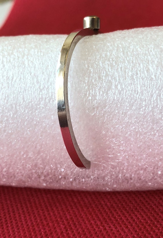 Vintage Artisan Handcrafted Square Tubular Minimalist… - Gem
