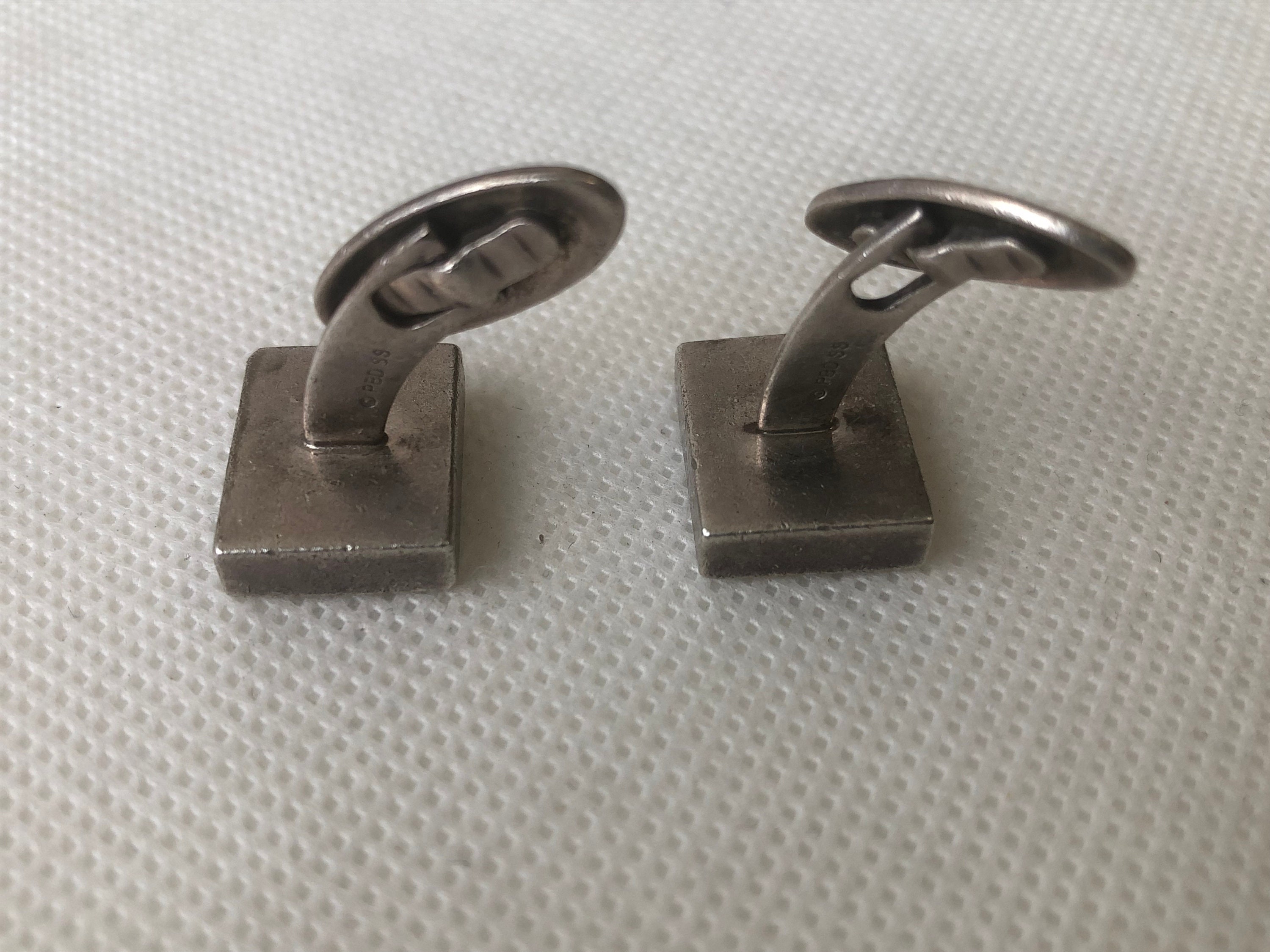 Rare Vintage Peter Brams Designs PBD Tuxedo 925 Sterling Silver ...