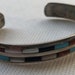Vintage Cuff Bracelet by Zuni Designer Angela Cellicion in 925 Sterling ...