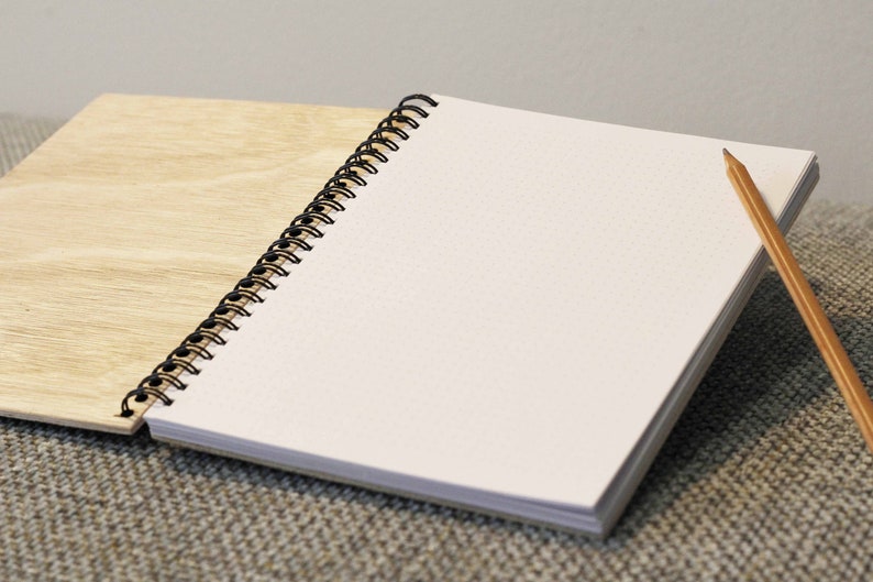 Wooden Notebook, Wooden Travel Notebook, Wooden Notepad, Wooden Journal ...