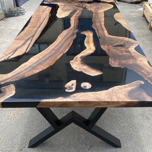 Black Walnut Conference River Table | Etsy Canada