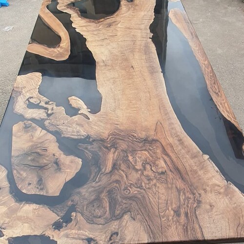 Black Walnut Conference River Table - Etsy Canada