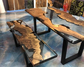 Epoxy table | Etsy