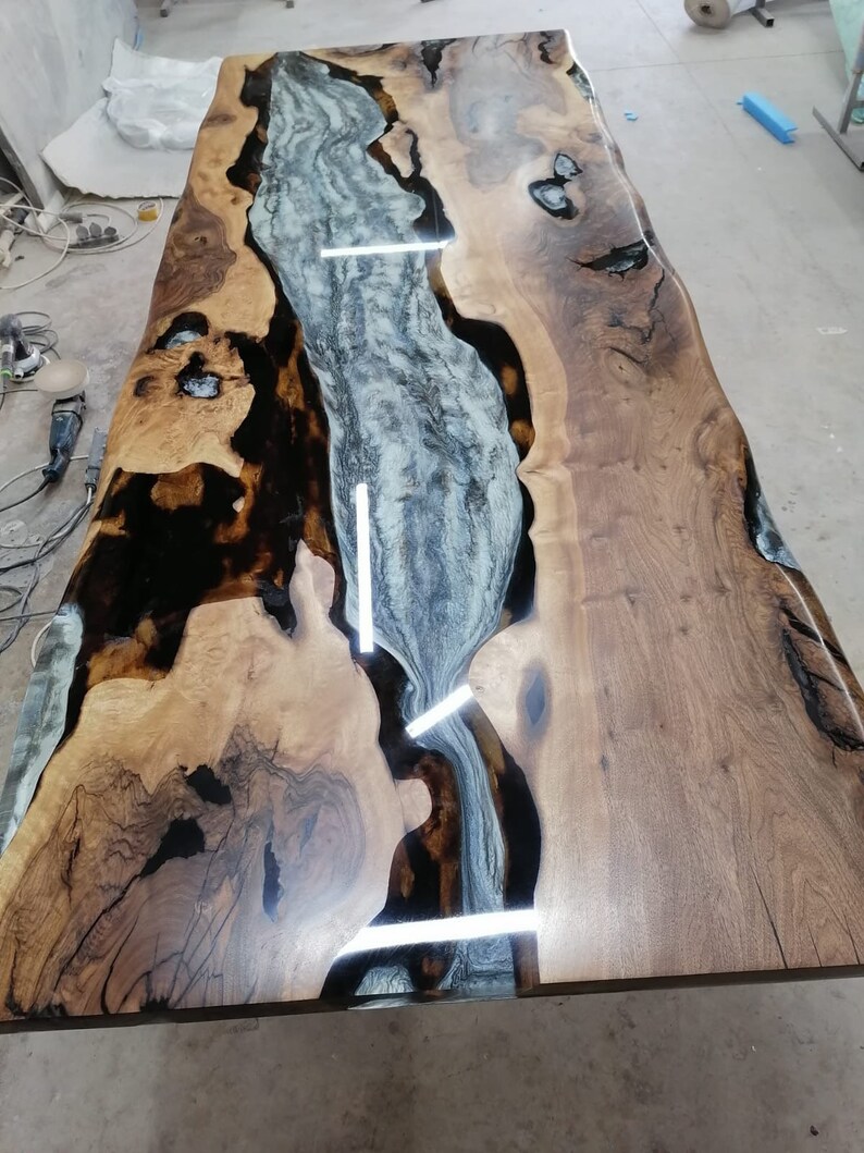 Epoxy Marble Table Epoxy Dining Table Epoxy Resin Table - Etsy