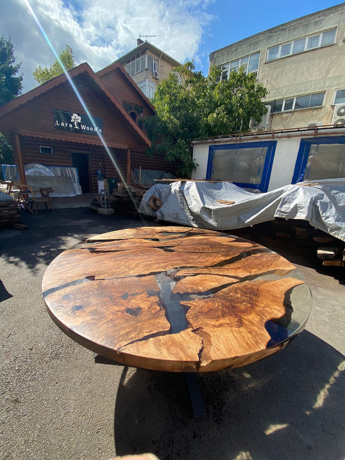 Round Dining Table Custom 60 Diameter Round Table Walnut - Etsy