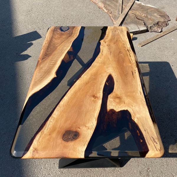 Led Resin Table - Etsy