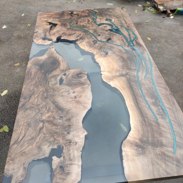 Led Resin Table - Etsy