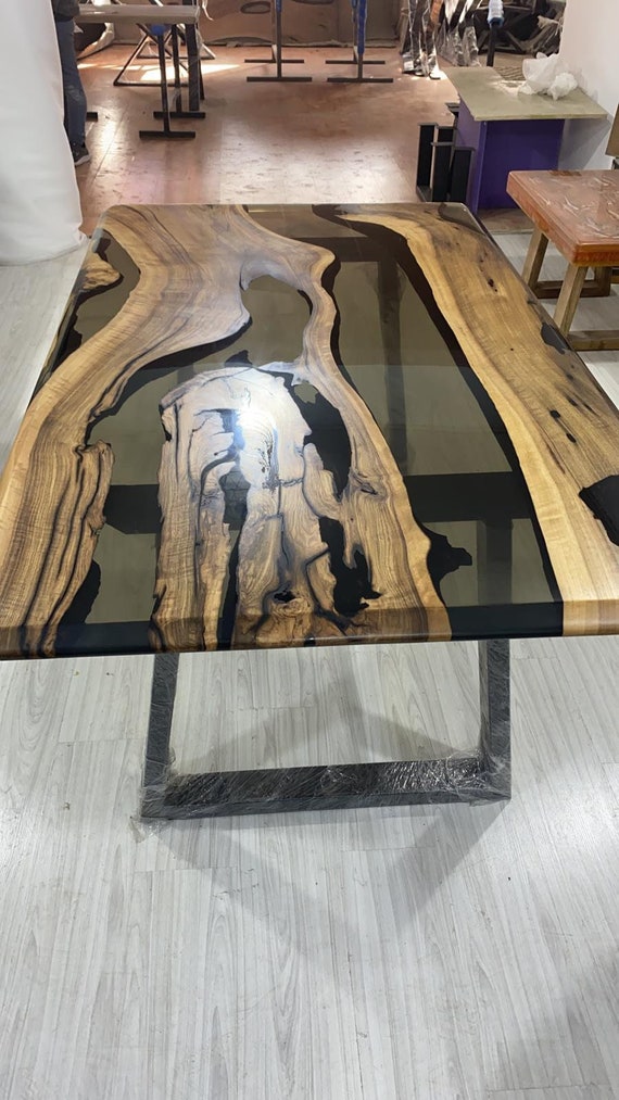Resin timber dining table store