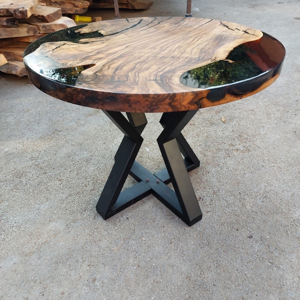 Epoxy Bar Table - Etsy