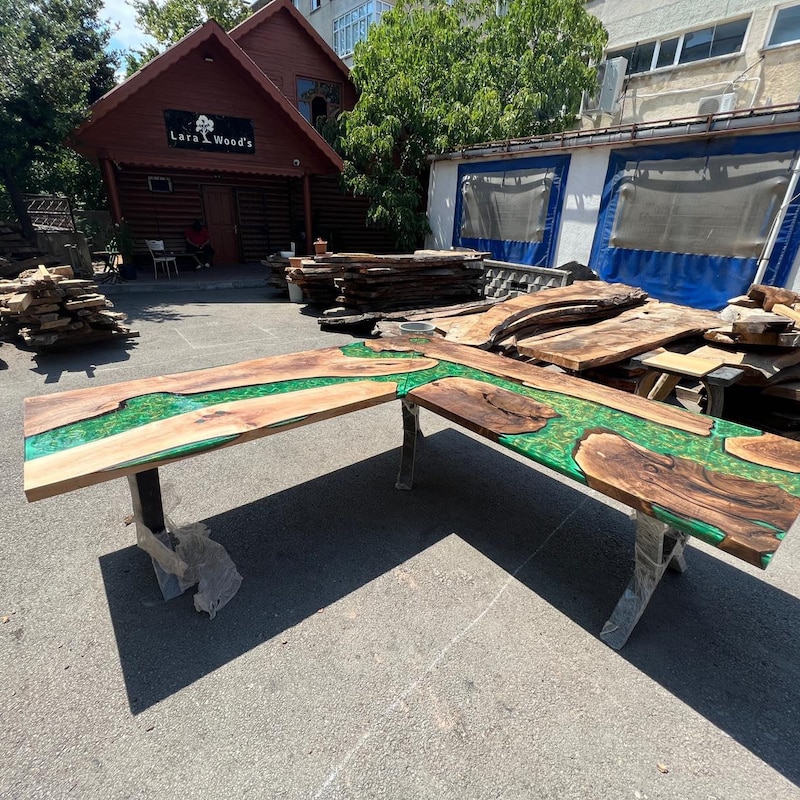 Epoxy Desk - Etsy