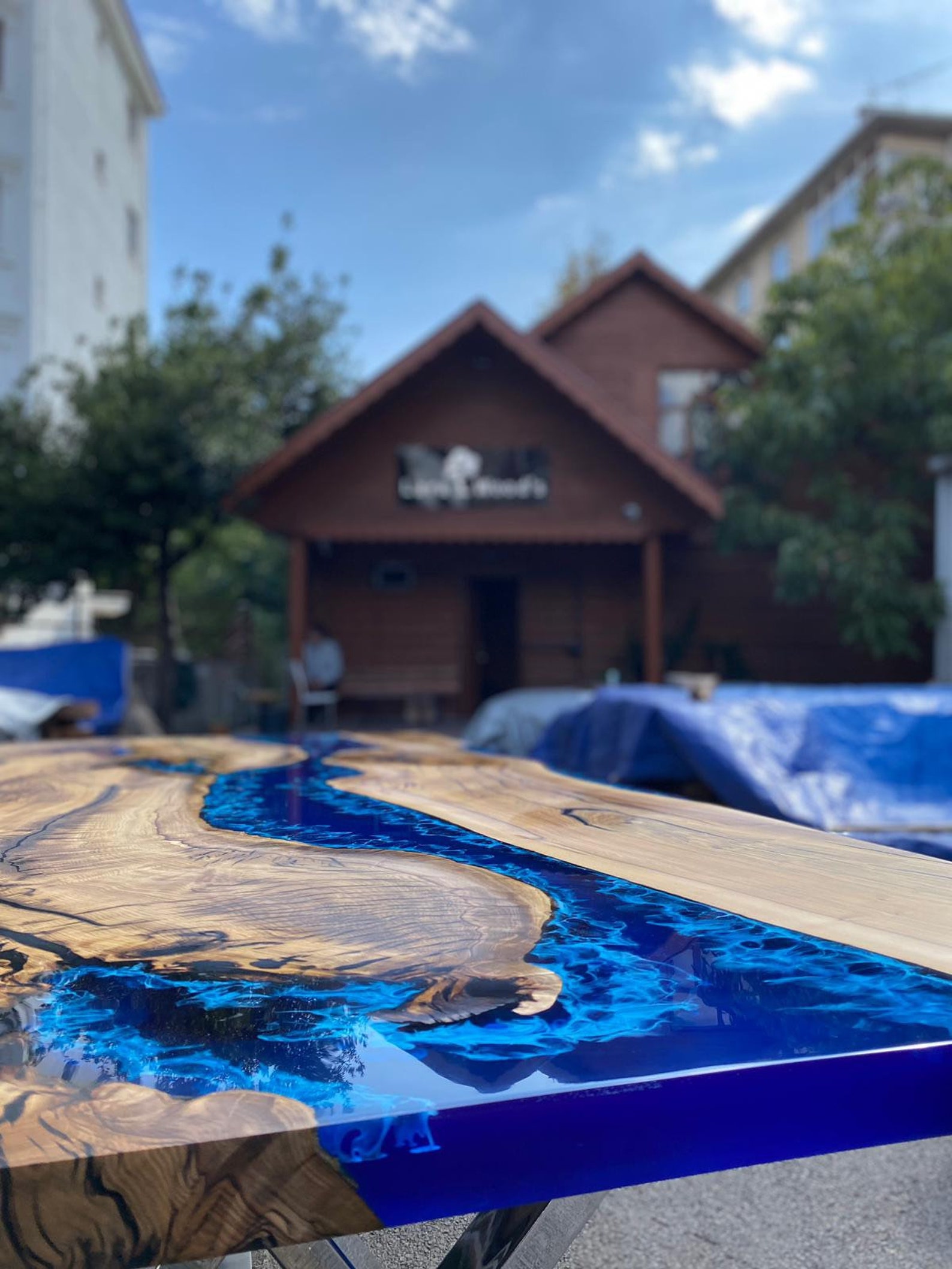 Hackberry Wood Dining Table Custom 108 X 48 Light Hackberry - Etsy