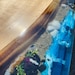 Ocean Table, Epoxy Dining Table, Custom 115” X 48” Poplar Wood Ocean ...