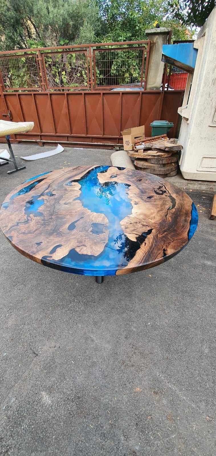 Round Dining Table Epoxy Table Epoxy Dining Table Custom - Etsy