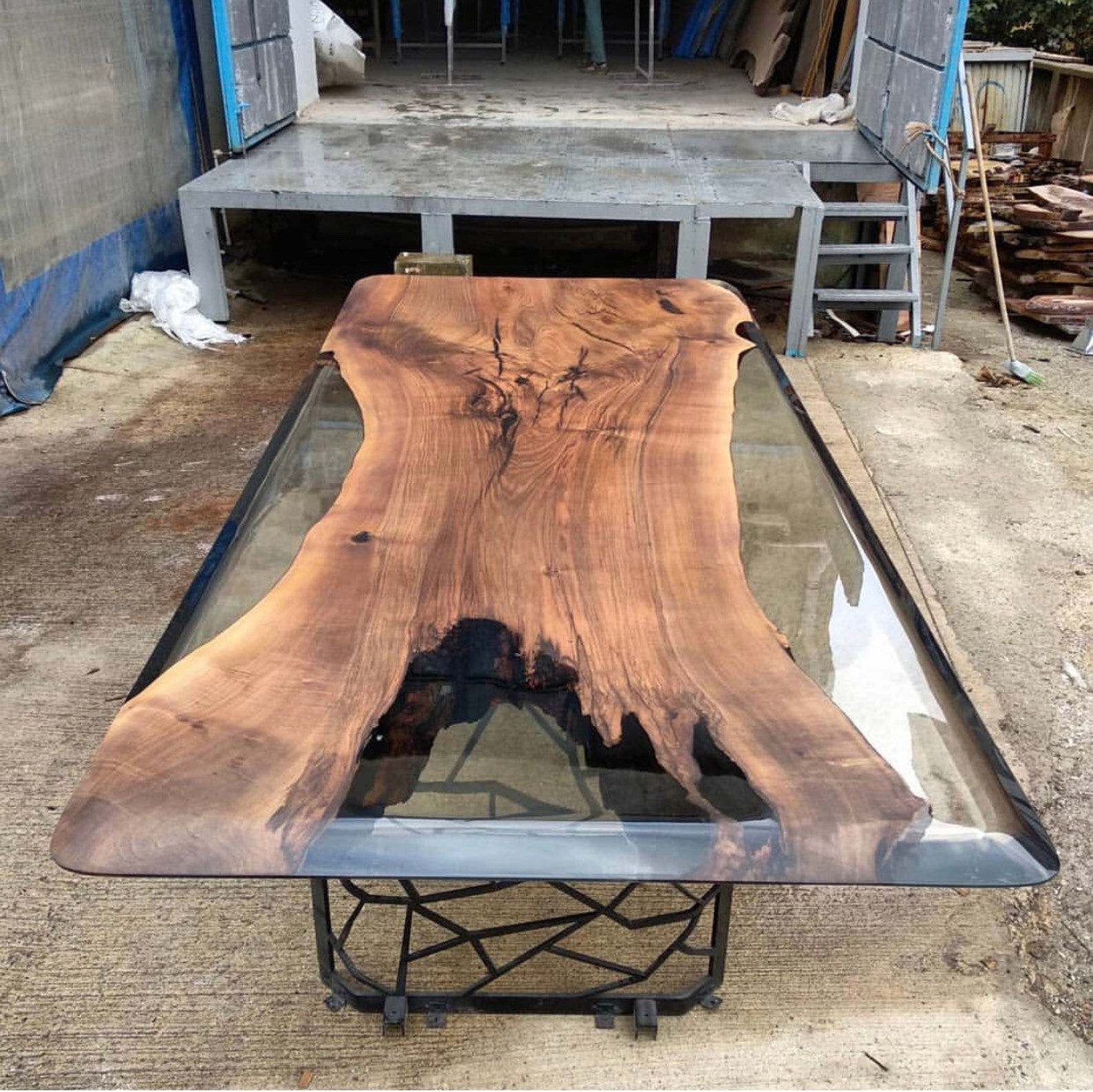 Made to Order Custom Table Epoxy Walnut Table Epoxy Walnut - Etsy