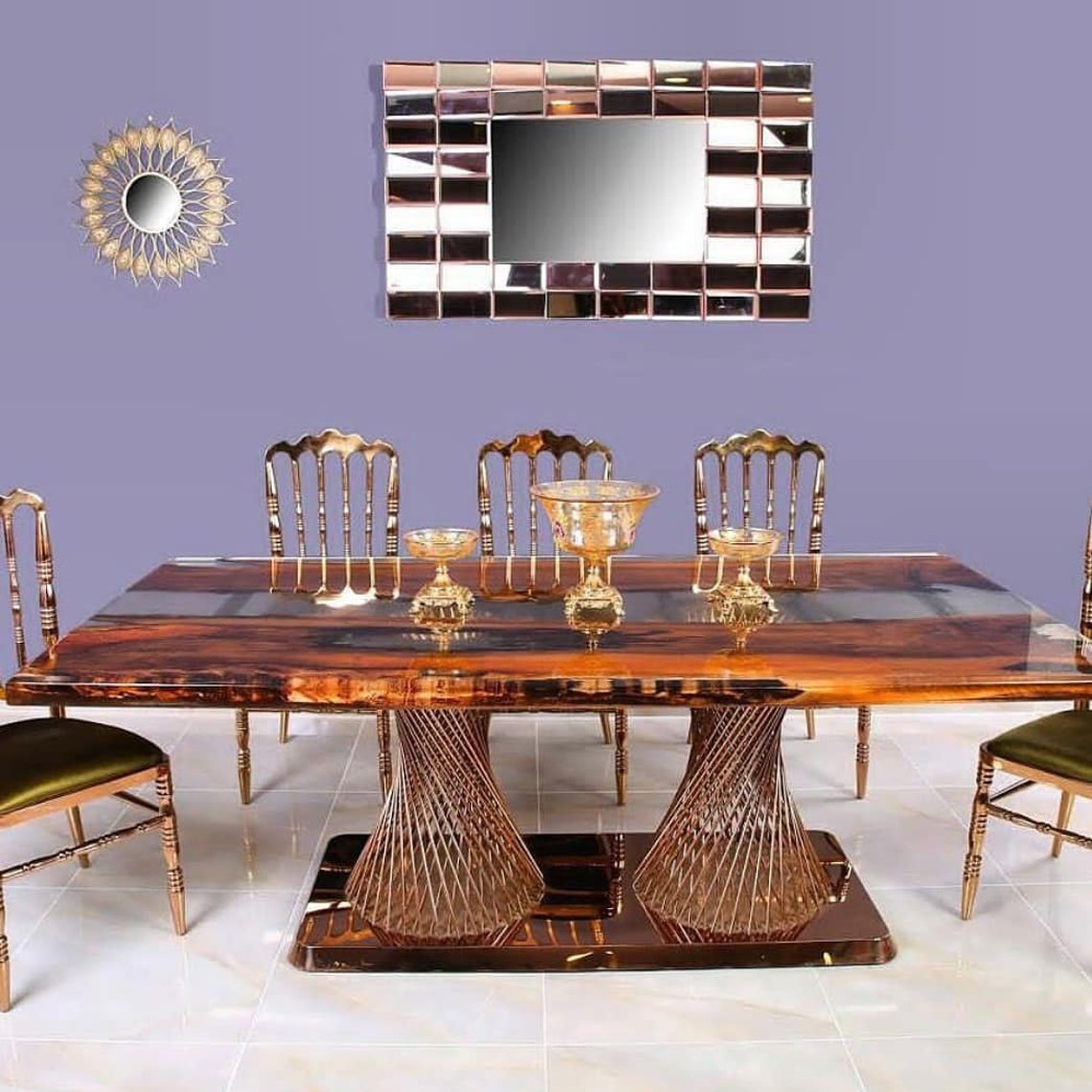 Custom Epoxy Resin Table Epoxy Table Epoxy Dining Table - Etsy