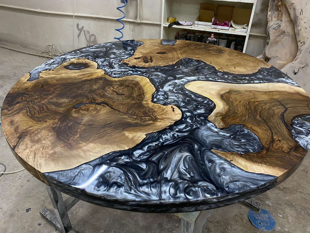 Resin coffee table for sale store