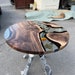 Walnut Round Epoxy Game Table, Walnut Epoxy Gamble Table, Custom 42 ...