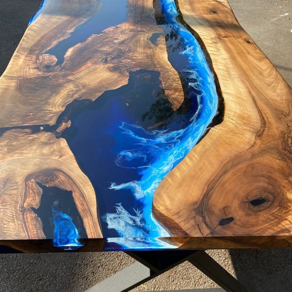 Ocean Epoxy Table - Etsy
