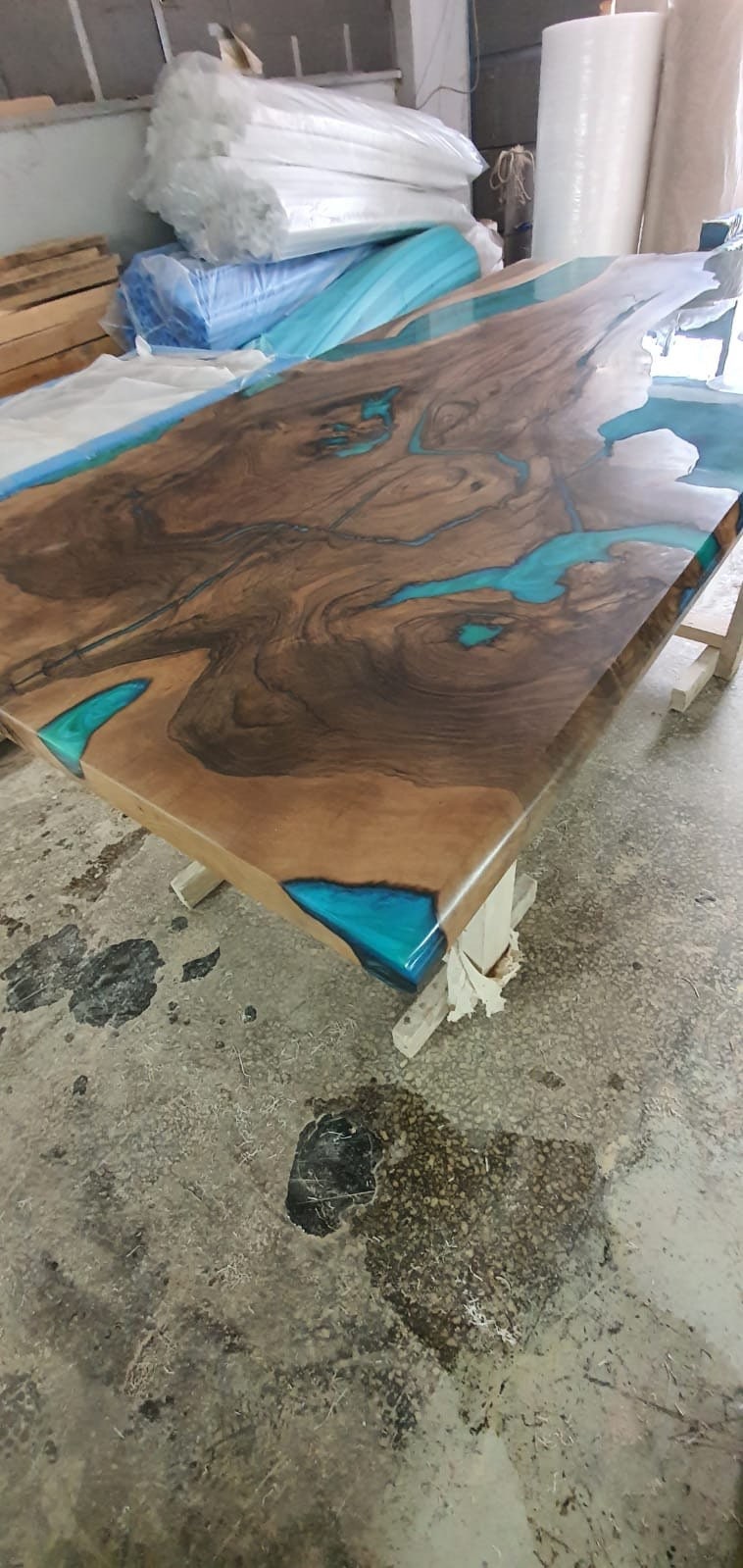 Unique Epoxy Table, Epoxy Table, Epoxy Dining Table, Custom 80” X 40 ...