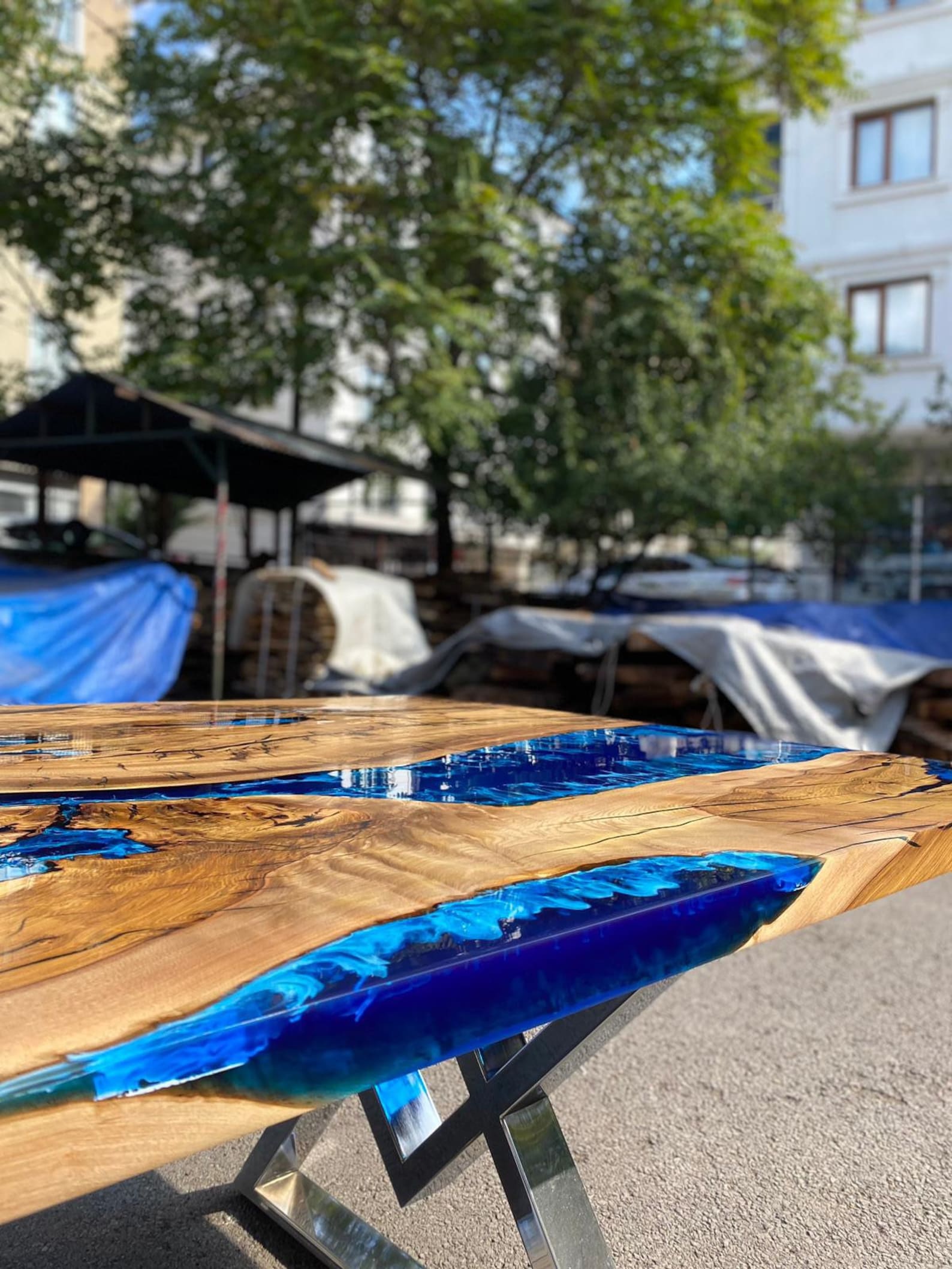 Hackberry Wood Dining Table Custom 108 X 48 Light Hackberry - Etsy