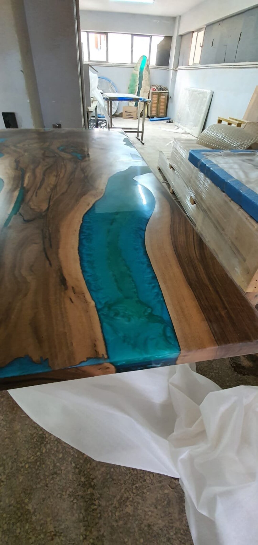Unique Epoxy Table, Epoxy Table, Epoxy Dining Table, Custom 80” X 40 ...