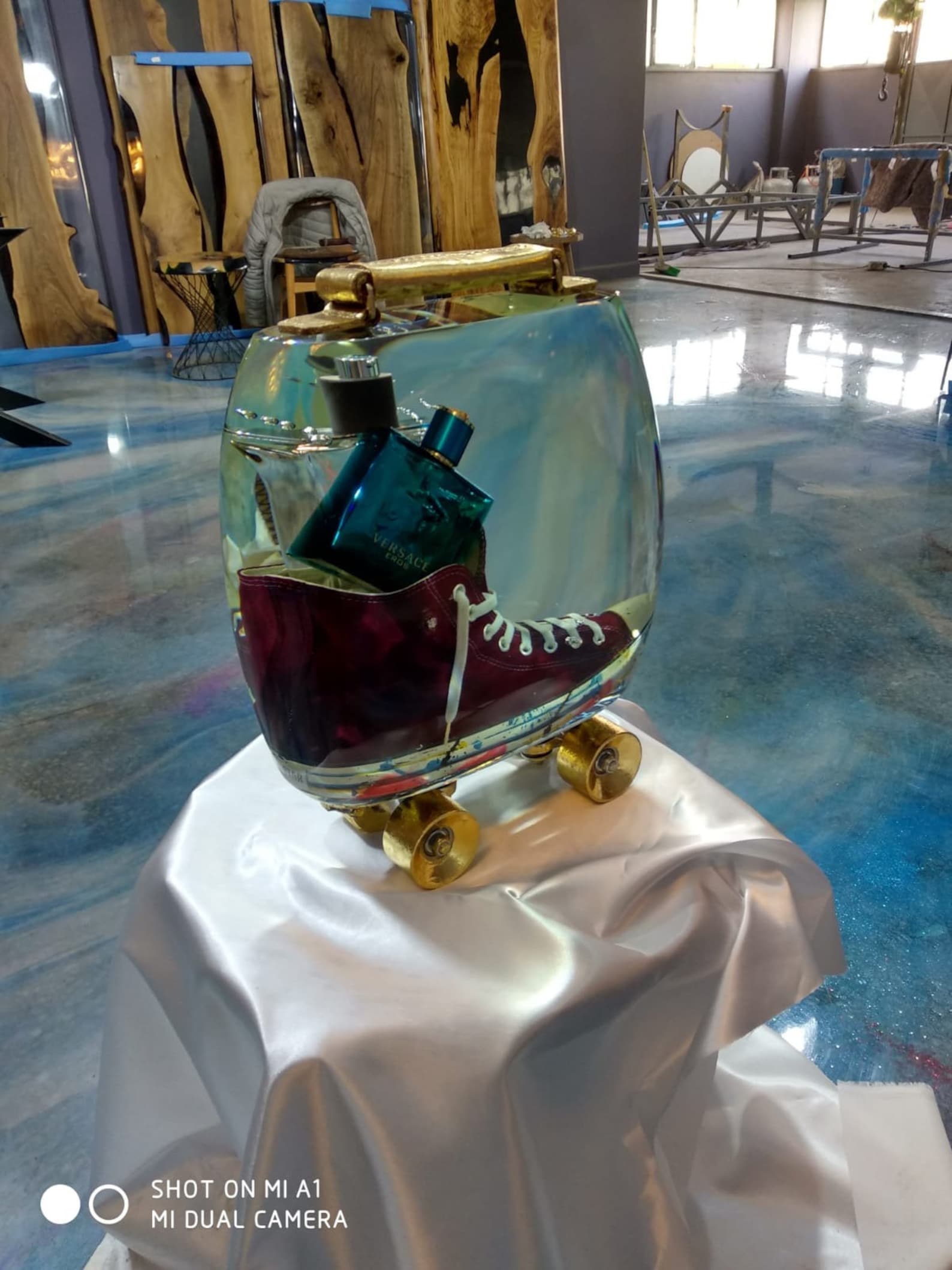 Epoxy Resin Art Made to Order Custom Epoxy Resin Cube for - Etsy