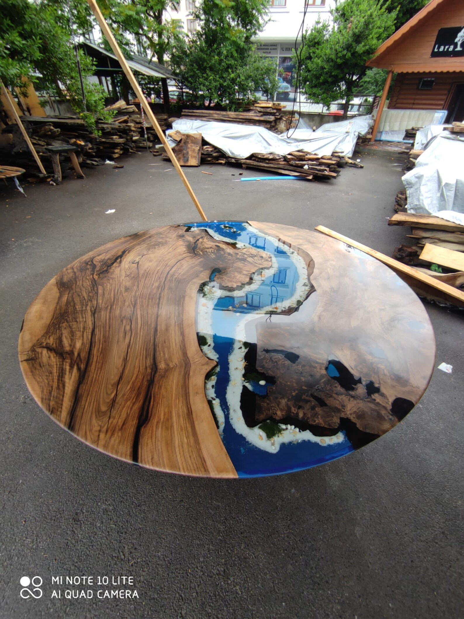 Round Dining Table Custom 90 Diameter Round Table Walnut - Etsy