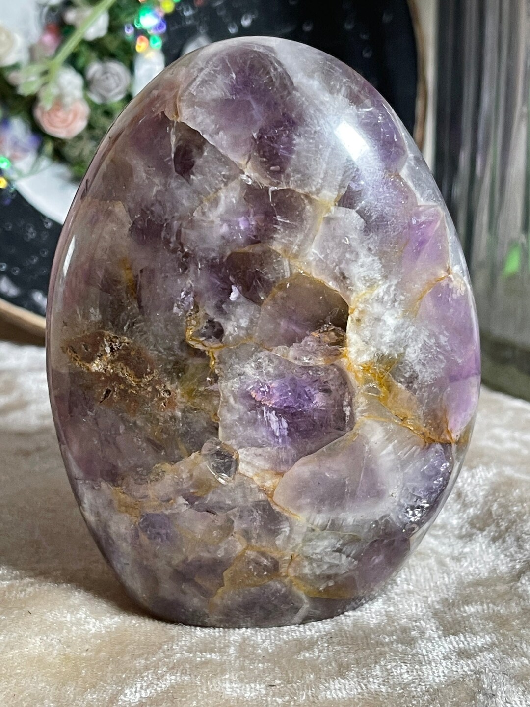 Amethyst Freeform Cut Base - Etsy