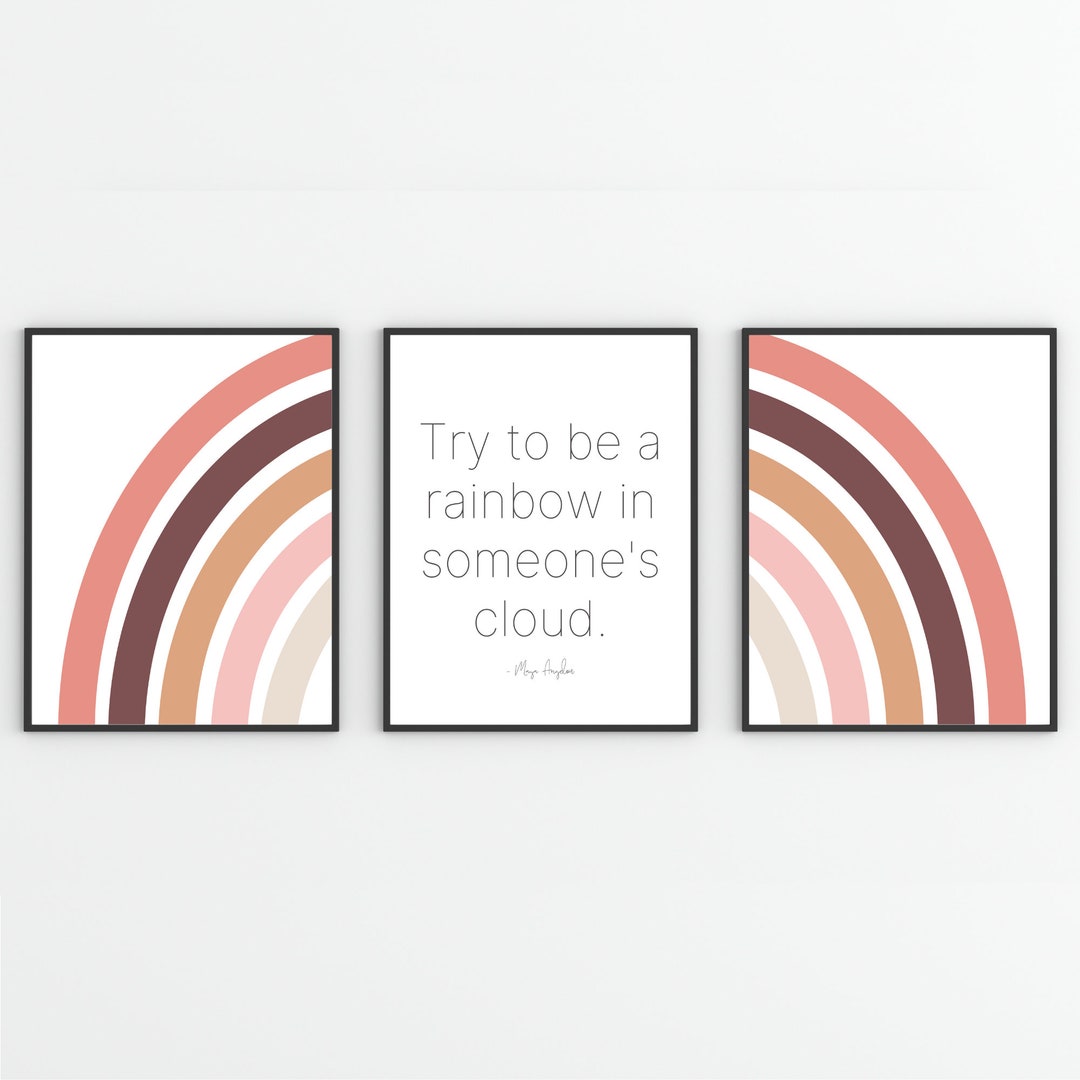 Maya Angelou | Rainbow | Mental Health | Inspiration | Social Work ...