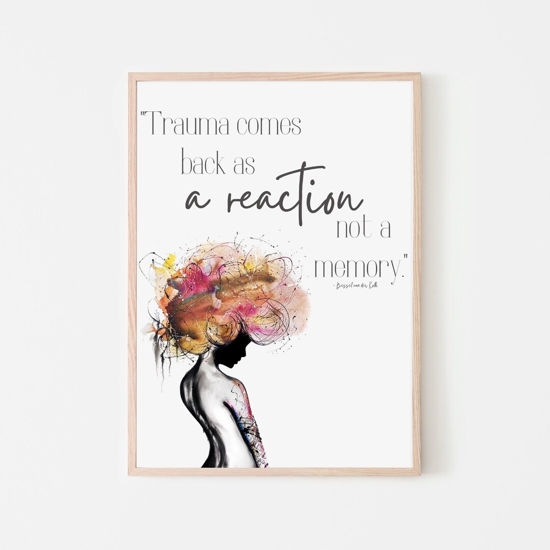 Reactions | Trauma | Therapy | Mental Health | Healing | Digital Art ...
