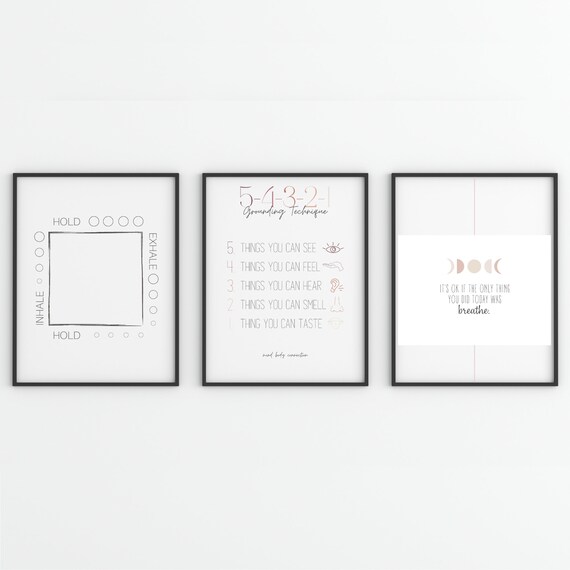 Grounding Bundle Mental Health Therapy Social Work - Etsy