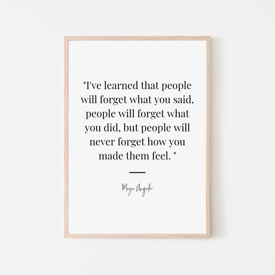 Maya Angelou | Therapy | Mental Health | Quote | Social Work | Office ...