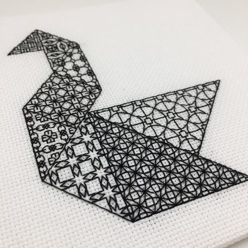 Blackwork Embroidery Chart Bubbles PDF Chart/pattern - Etsy