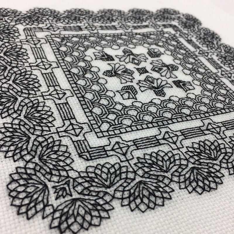 Blackwork Pattern - Etsy