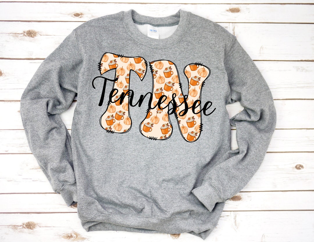 Tennessee Pumpkin PNG Fall Tennessee Shirt Design Tennessee Groovy Boho ...