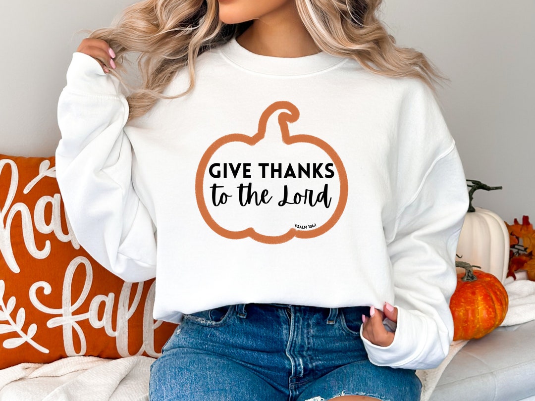 Give Thanks to the Lord PNG Fall Bible Quotes Christian Thanksgiving ...