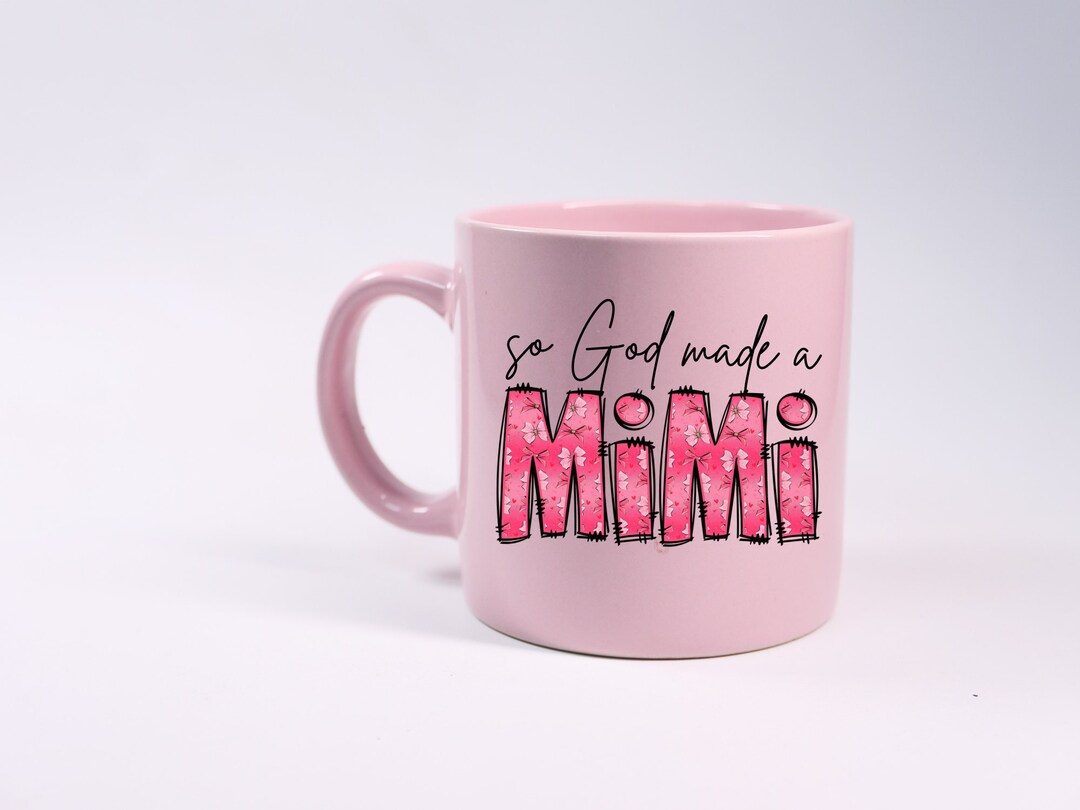 So God Made A Mimi PNG Boho Trendy Bows Mimi Sublimation Mimi Pink ...