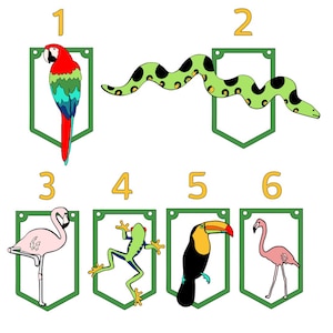Tropical | Jungle | Rainforest | Luau | Party Banner | Parrot ...