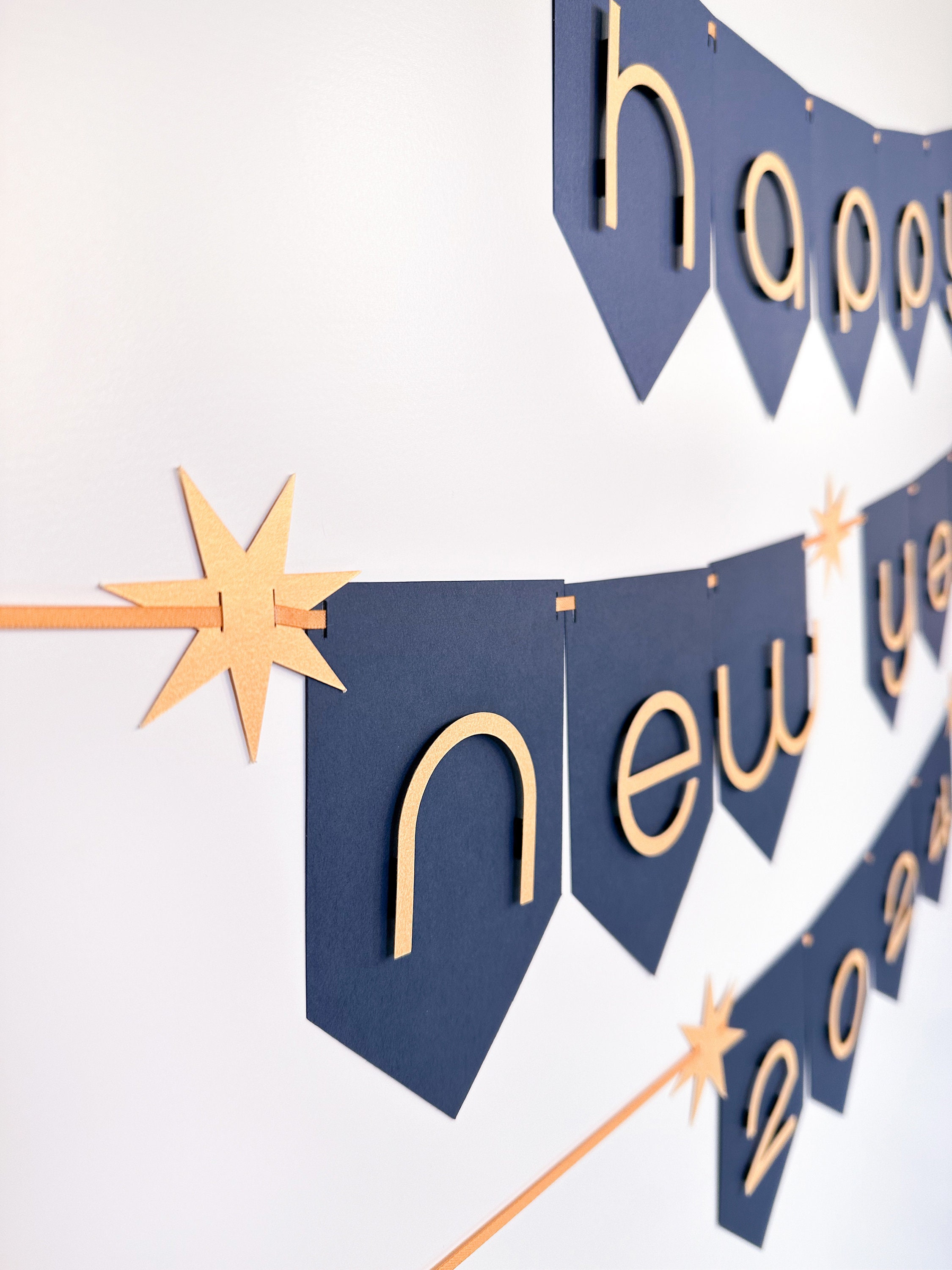 Happy New Year Sign | Happy New Year Banner | New Years Party | New ...