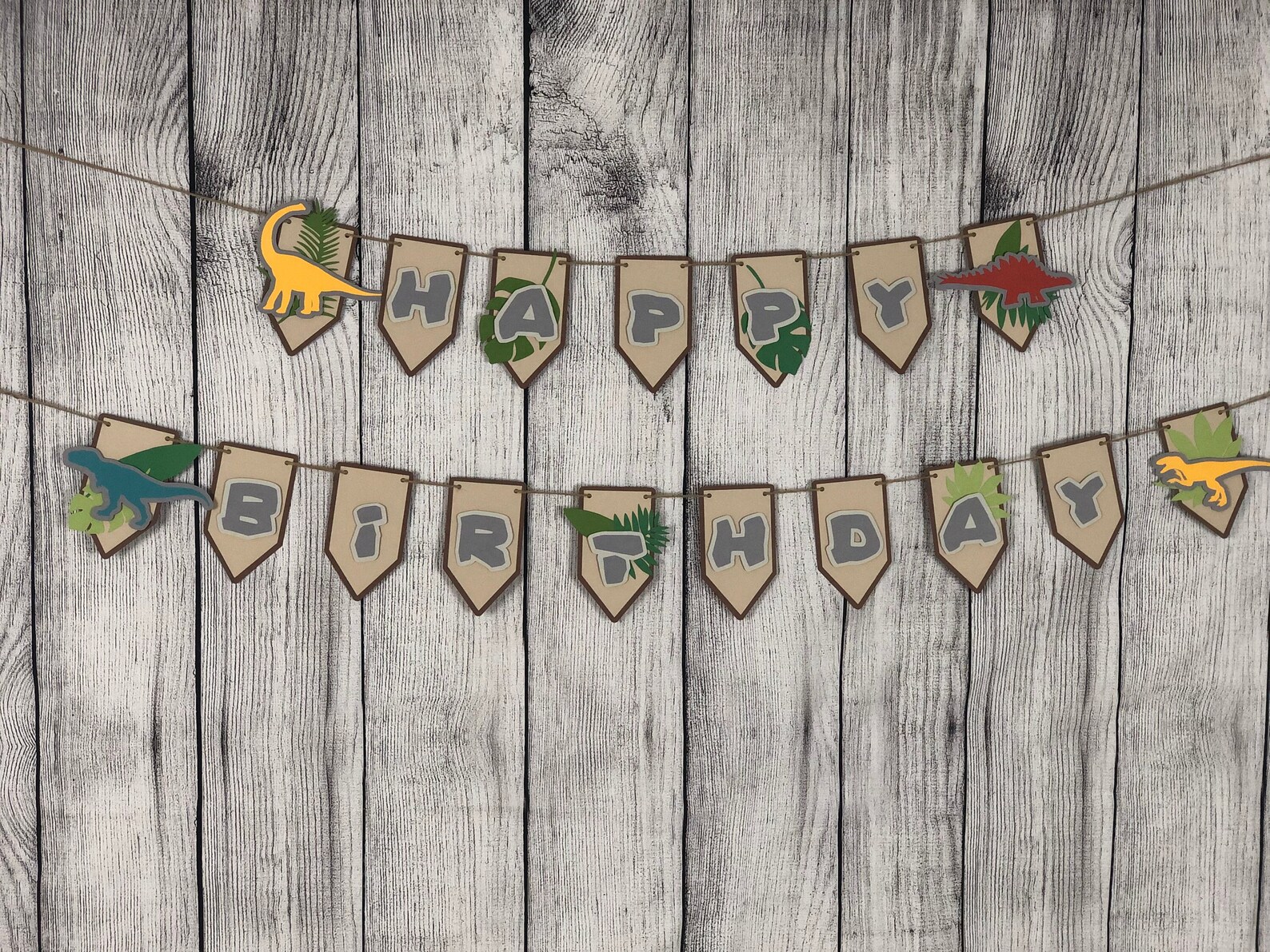 Dinosaur Party Banner | Prehistoric | Triassic| Jurassic| Cretaceous ...