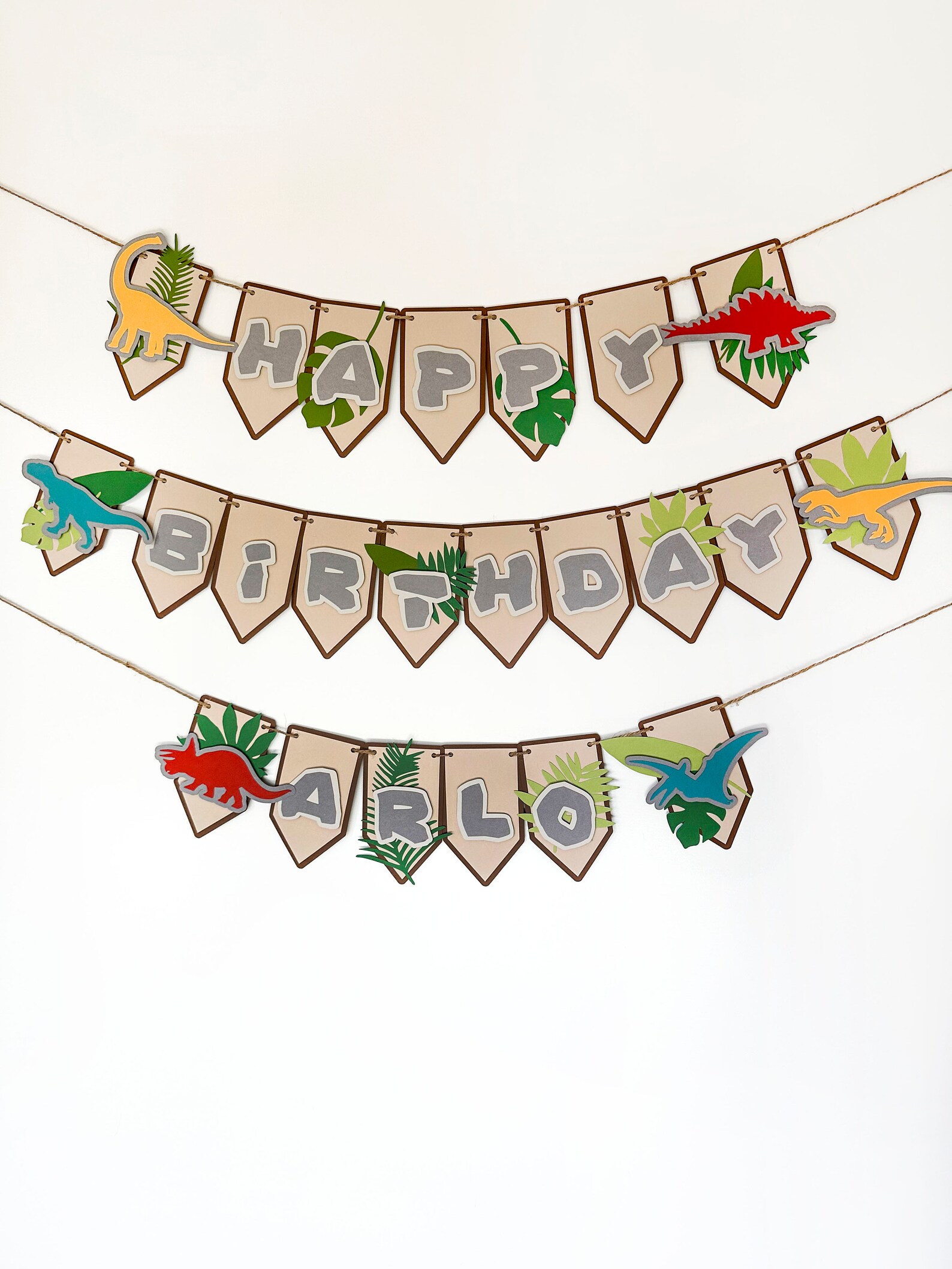 Dinosaur Party Banner | Prehistoric | Triassic| Jurassic| Cretaceous ...