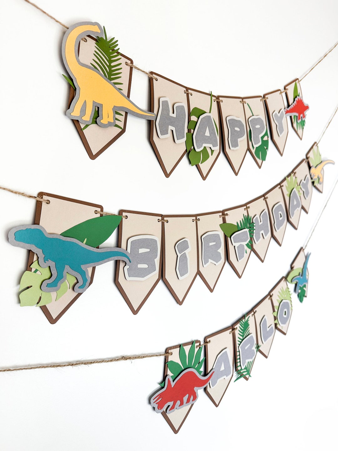Dinosaur Party Banner | Prehistoric | Triassic| Jurassic| Cretaceous ...