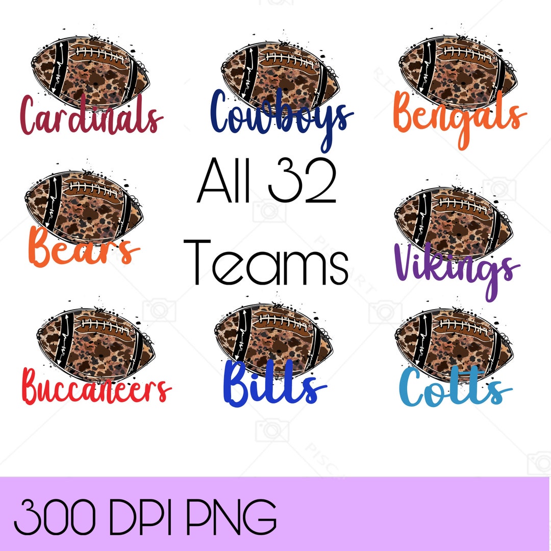 Leopard Football Teams PNG Digital Download - Etsy