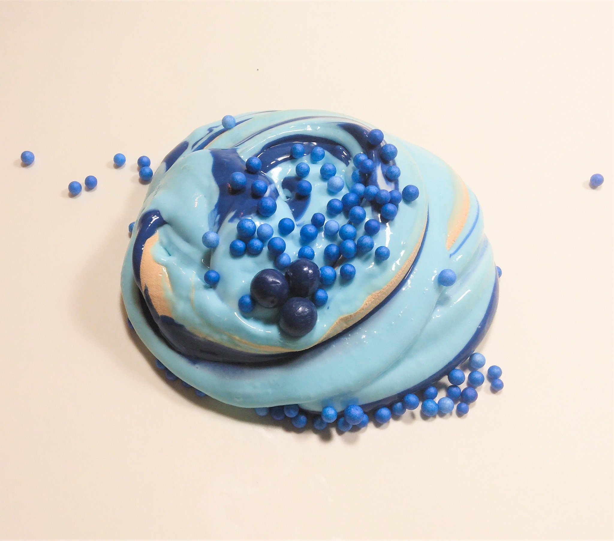 Blueberry Waffle DIY Slime Homemade Slimes Fun Slimes to - Etsy