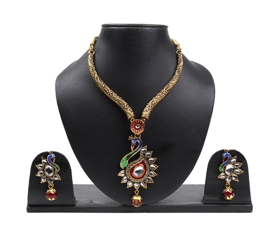 Gold plated oxidised jewellery store