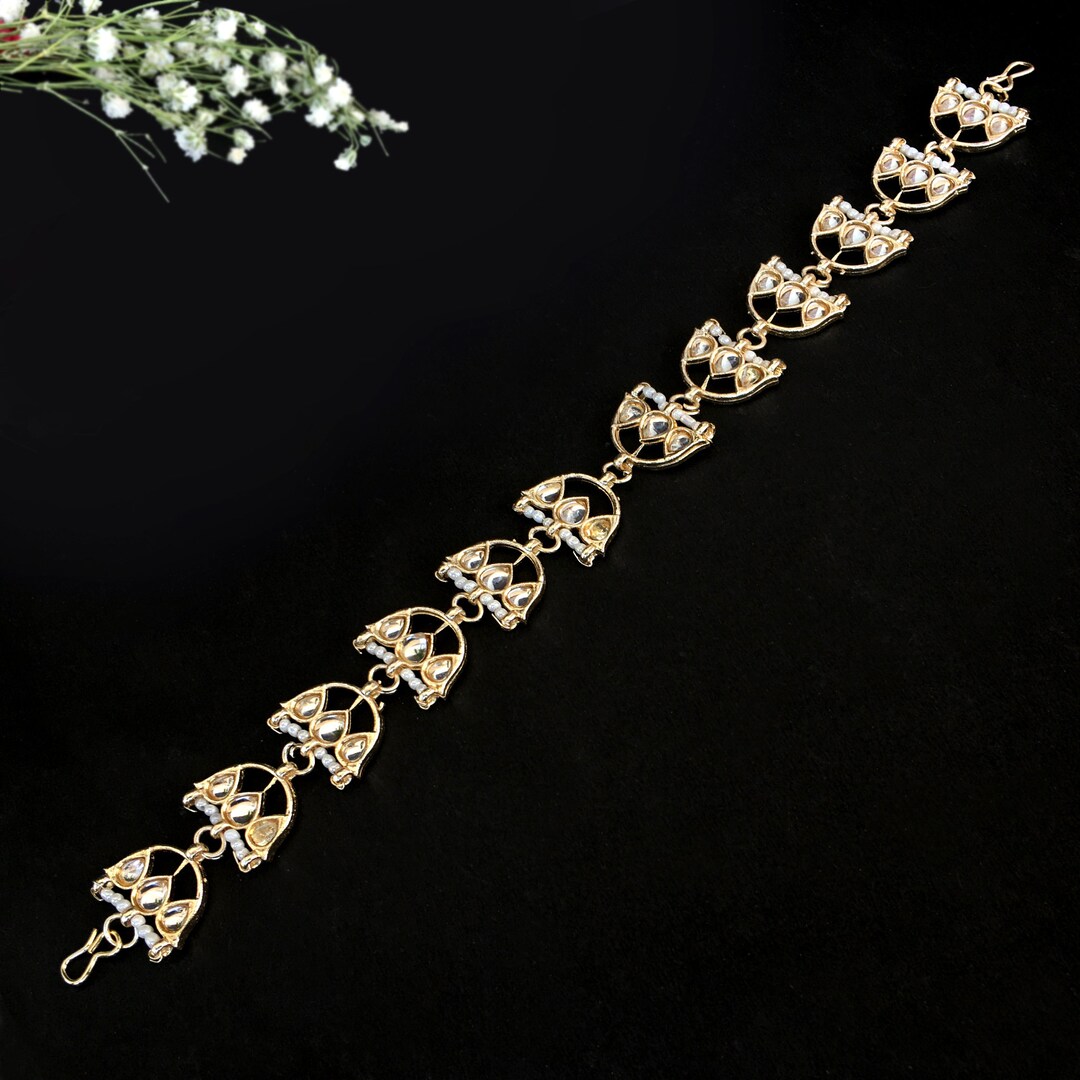 Indian Matha Patti, Sheesh Phool, Indian Head Jewelry, Bollywood Head ...